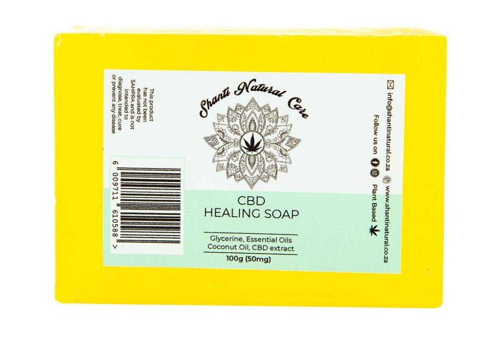 Shanti Natural Care CBD Healing Soap – CBD Care Shop
